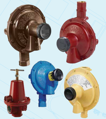 America RegO LV5503 Series Low Pressure Second Stage LPG Regulator ...